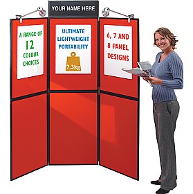 Busyfold® Heavy Duty Folding Display System | Panel Display Systems