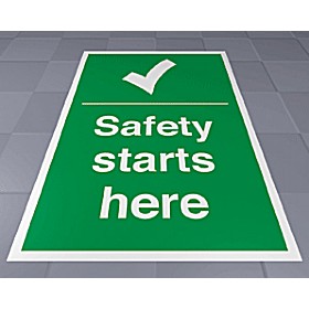 Floor Signs, Floor Safety Signs For Workplaces, Safe Distancing Floor Signs