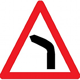 Left Bend Sign | Cheap Left Bend Sign from our Traffic Management range.