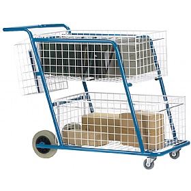 Mailroom Trolleys, Post Trolleys For Mail Delivery