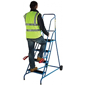 Wheeled Step Ladders, Lift and Push Step Ladders