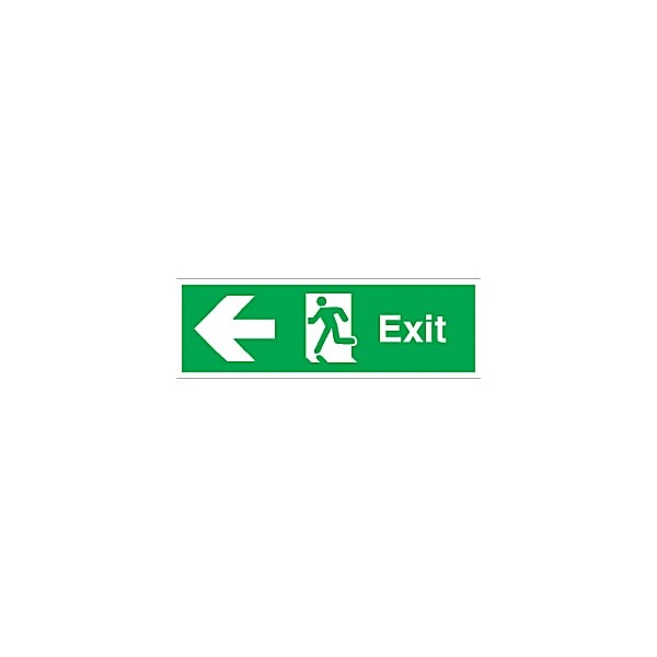 Exit Left Arrow | Awareness & Safety Signs