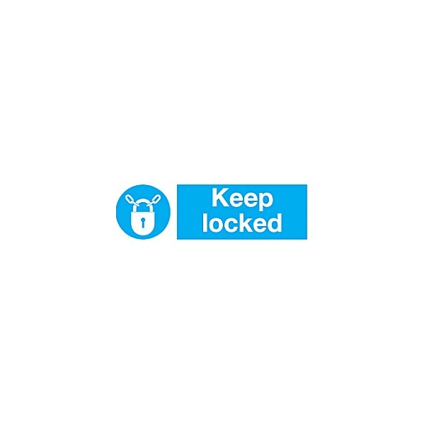 Keep Locked Sign | Awareness & Safety Signs