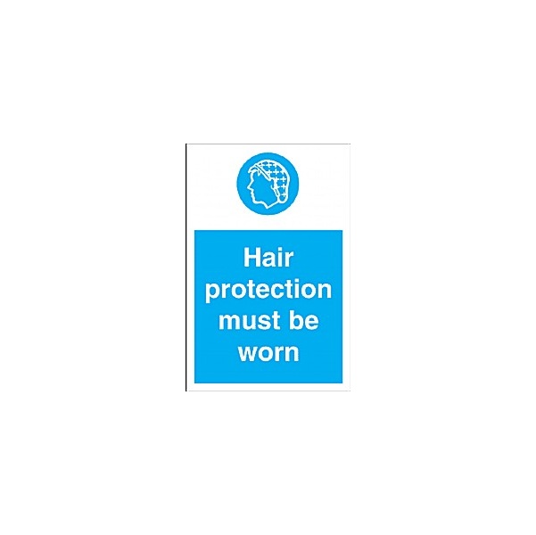 Hair Protection Must Be Worn Sign | Awareness & Safety Signs