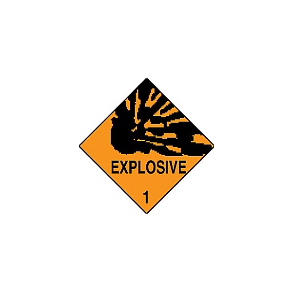 Explosive Diamond | Awareness & Safety Signs