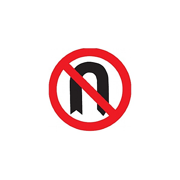 No U Turn Sign | Street Signs