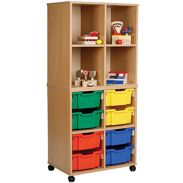 Storage Allsorts 8 Deep Tray Unit | Tray Storage