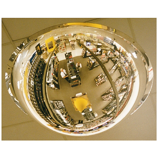 Interior Hemisphere 360° Ceiling Dome Mirror | Safety Mirrors