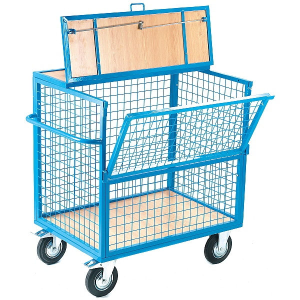 Mesh Security Trolley | Caged Security Trolleys