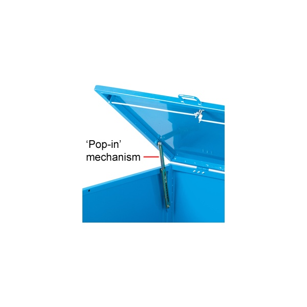 Solid Security Trolley | Caged Security Trolleys