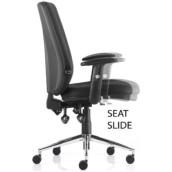 Vital 24Hr Ergonomic Medium Back Chair | 24 Hour Office Chairs