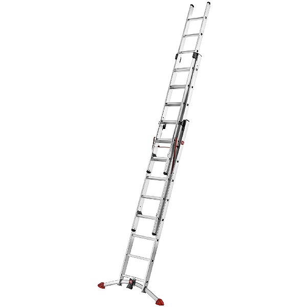Hailo ProfiLOT Aluminium Combination Ladder | Combination Steps/Ladders