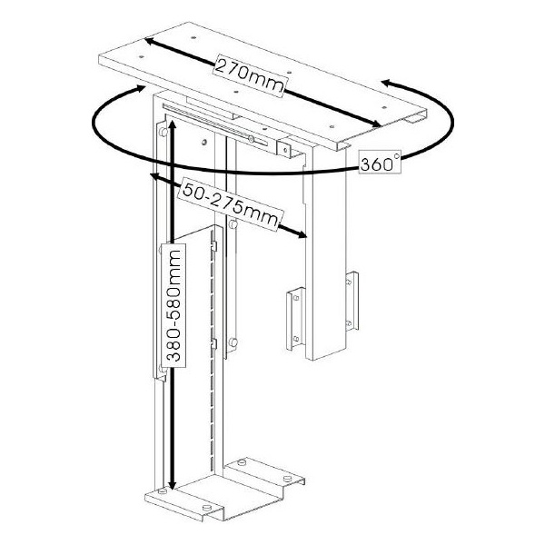 Stream Plus Slide and Rotate CPU Holder | CPU Holders