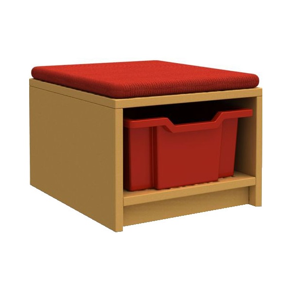 Curve Single Column Storage Unit | Educational & Classroom Storage