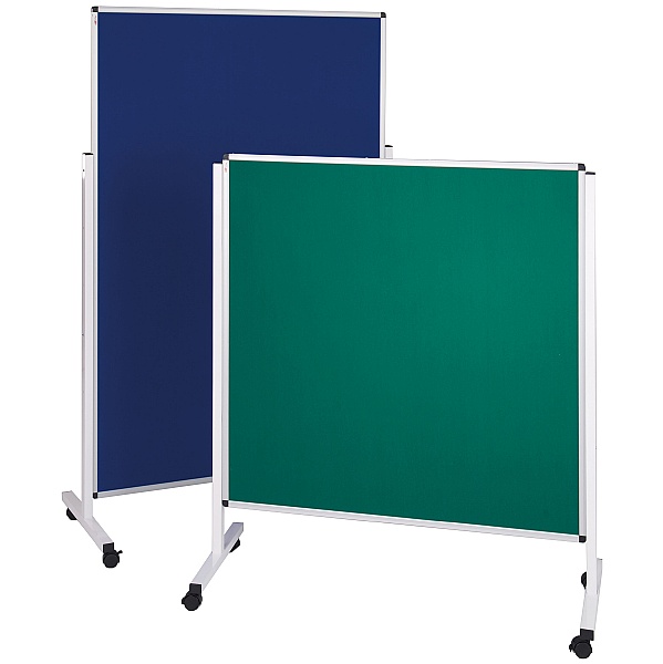 Double Sided Mobile Pinboard Display Screen | Noticeboards