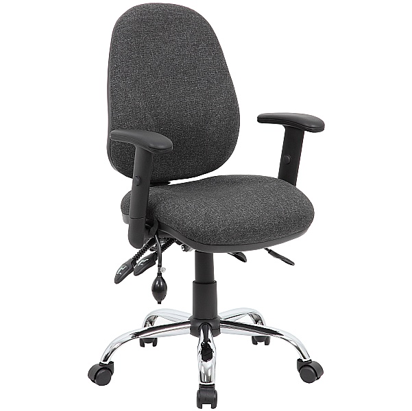 Fully Loaded Comfort Ergo Operator Chair | Operator / Task Chairs