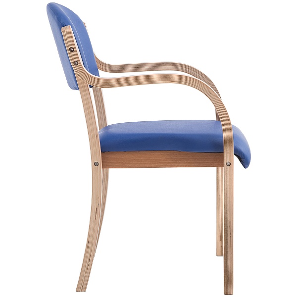 Devonshire Vinyl Stacking Armchairs | Reception Seating
