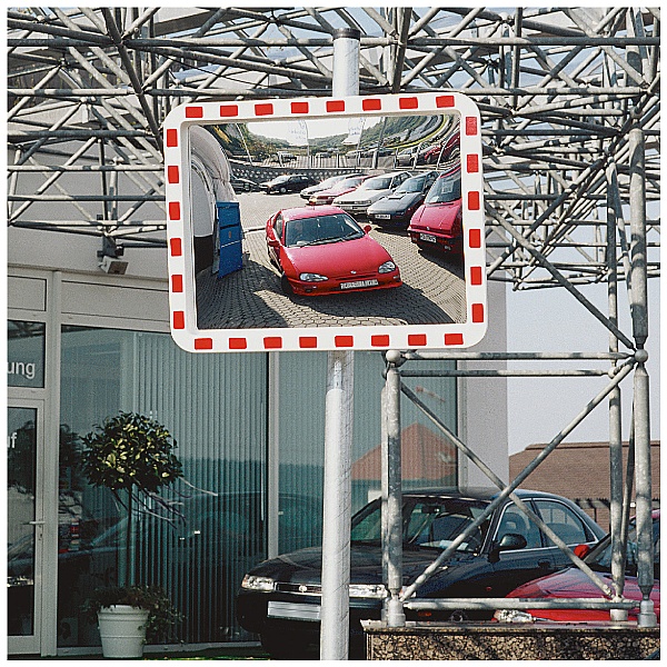 View Minder Rectangular Traffic Mirror | Safety Mirrors