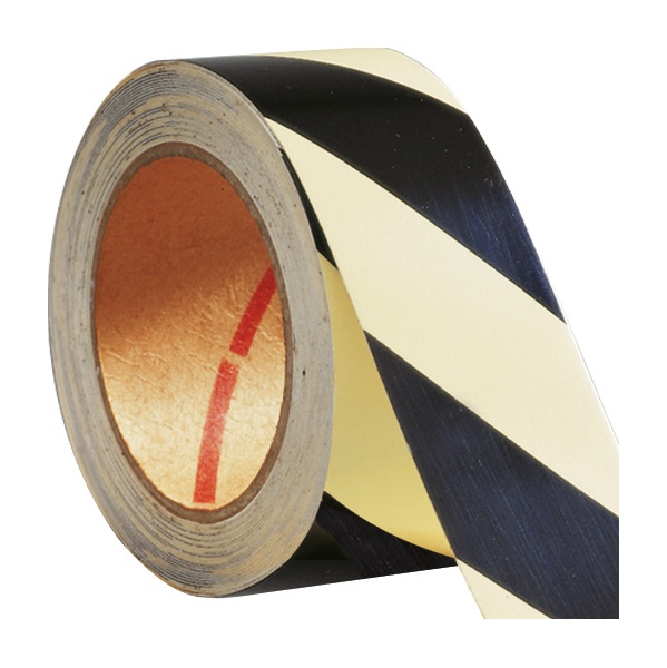 Luminous Hazard Warning Tape - Striped | Line Marking & Tapes