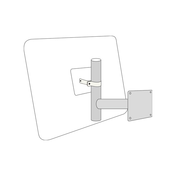76mm Diameter Steel Wall Arm | Safety & Security