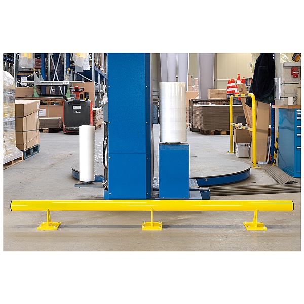 Black Bull Raised Collision Bars | Industrial Barriers