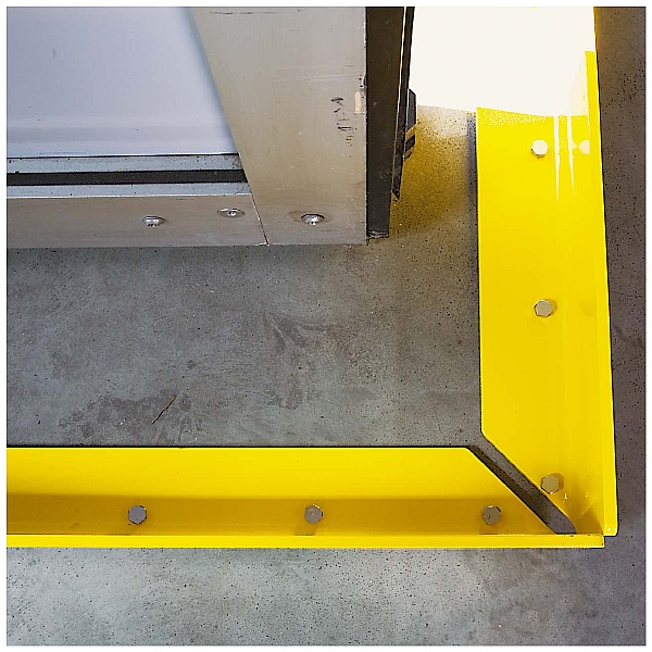 Black Bull Sliding Door Protection Guards | Industrial Barriers