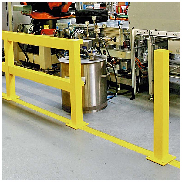 Black Bull Heavy Duty Impact Protection Barrier System | Industrial ...