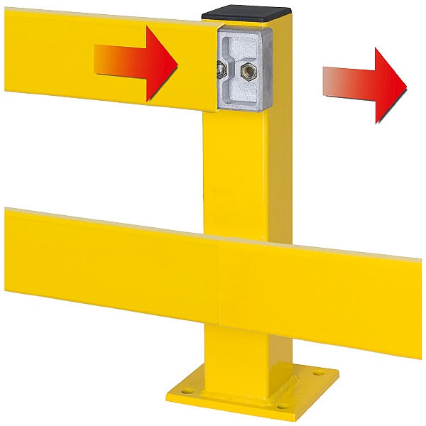 Black Bull Impact Guard Rails | Industrial Barriers