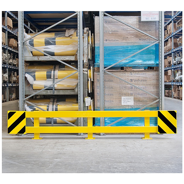 Black Bull Adjustable Racking End Protectors With Posts | Industrial ...