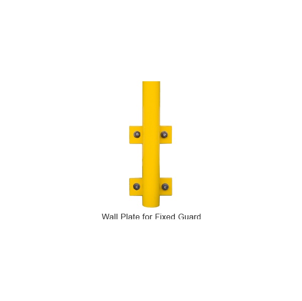 TRAFFIC-LINE Medium Duty Wall Fixed Steel Hoop Guards | Industrial Barriers