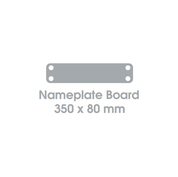 Crystal Wall Nameplate Board | Poster Display & Signage