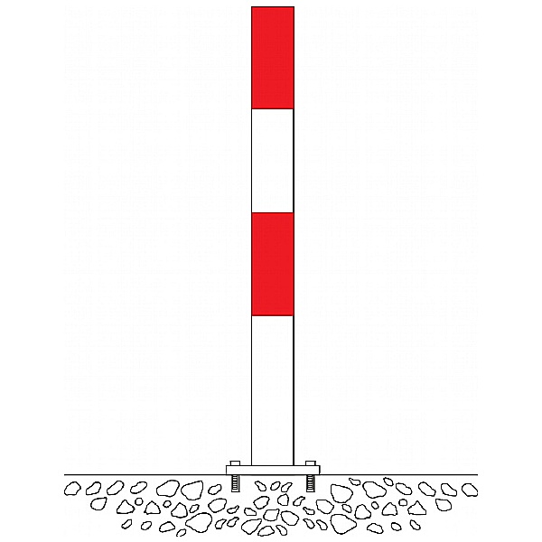 TRAFFIC-LINE Square Barrier Posts | Bollards