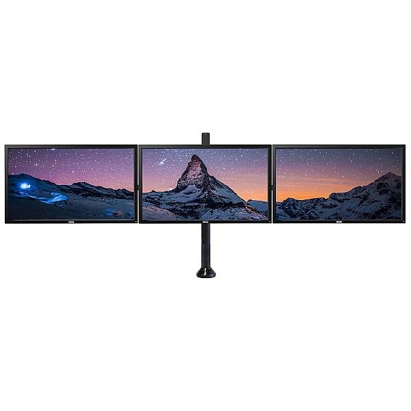 Heavy Duty 3 Screen Monitor Arm | Monitor Arms