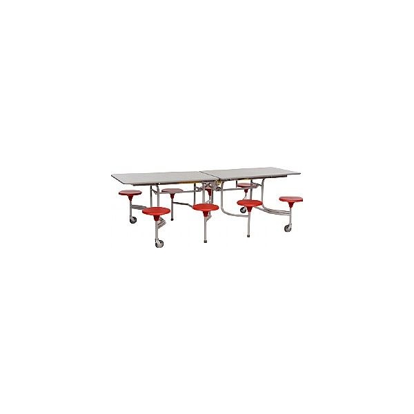 Rectangular 8 Seat Folding Dining Units | Folding Benches & Tables