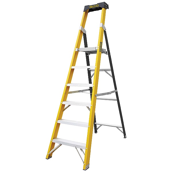 Climb-It Glass Fibre Platform Stepladders | Glass Fibre Step Ladders