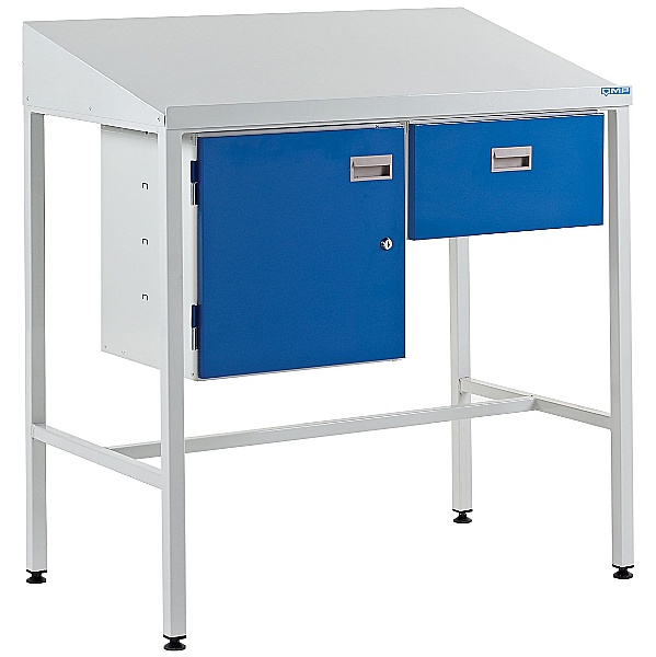Team Leader Workstations With Cupboard And Single Drawer | Workstations