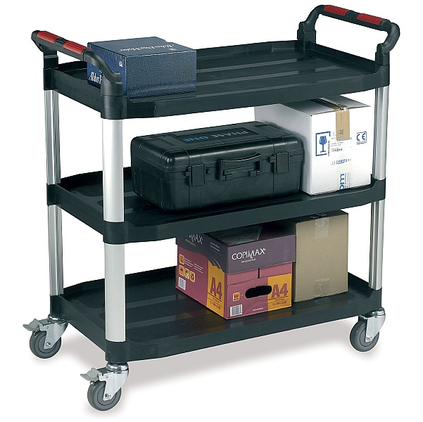 Multi-Purpose Tray Trolley - 3 Shelf | Standard Shelf Trolleys