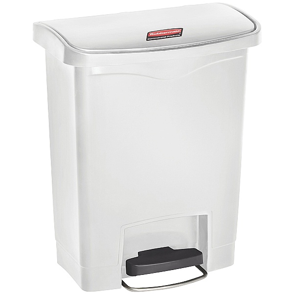 Slim Jim Front Step-On Resin Waste Containers | All Waste Bins