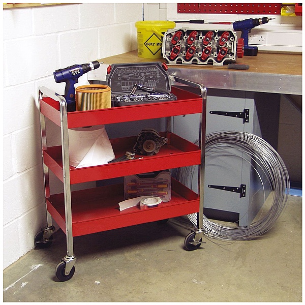 Sealey 3-Level Heavy Duty Workshop Trolley | Workshop Trolleys