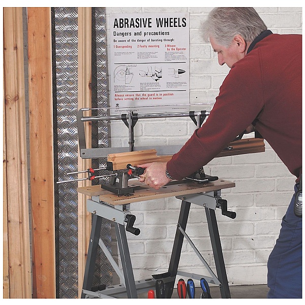 Sealey Folding Workbench With 235mm Capacity | Folding & Portable ...