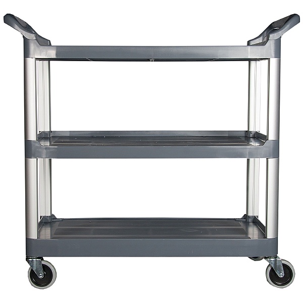 X-tra Utility Trolley with 3 Open Shelves | Housekeeping & Laundry Trolleys