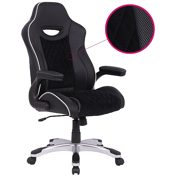 Silverstone Faux Leather Office Chair | Executive Office Chairs