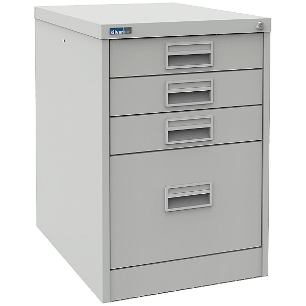 Silverline Midi Filing Cabinets | Filing Cabinets