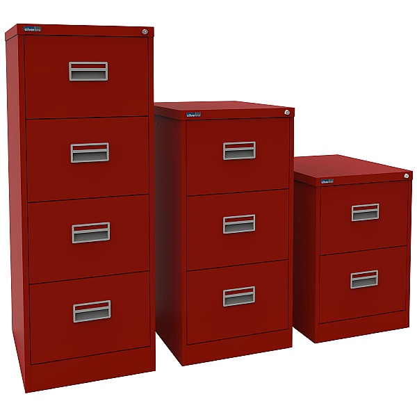 Silverline Midi Filing Cabinets | Filing Cabinets