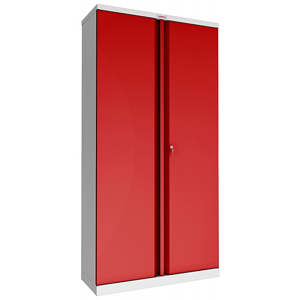 Phoenix SCL Series Steel Storage Cupboards - 2 Door 4 Shelf With Key ...