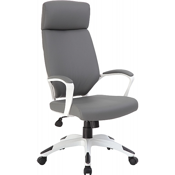 Jupiter High Back Bonded Leather Office Chairs | Operator / Task Chairs
