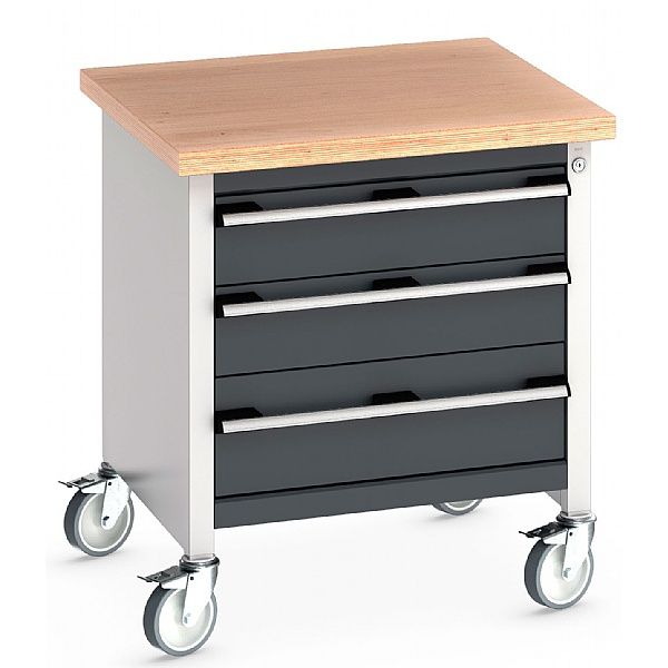 Bott Cubio Mobile Storage Benches - 750W - Model C | Workshop Storage ...