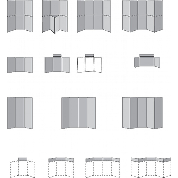 Busyfold 1800 Folding Display Systems | Panel Display Systems