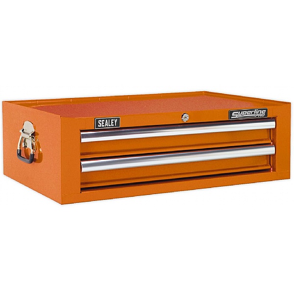 Sealey Superline Pro 2 Drawer Mid-Box With Ball Bearing Slides | Tool ...
