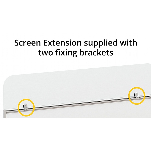 Defense Glazed Desktop Screen Extensions | Desktop Screens